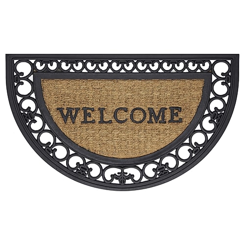 Click here for Achim Welcome Fleur De Lis Coir 18X30 Wedge Doorma... prices
