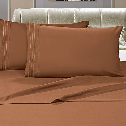 Click here for Elegant Comfort Wrinkle Resistant Bed Sheet set wi... prices