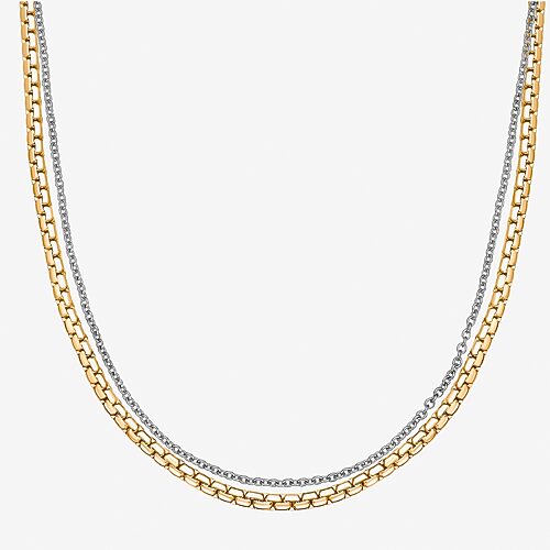 Click here for Mens Stainless Steel 22 Inch Link Chain Necklace... prices