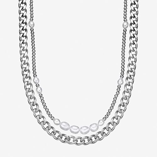Click here for Mens Stainless Steel 24 Inch Bead Chain Necklace... prices