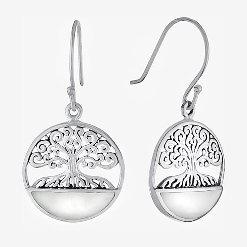 Click here for Tree Of Life Womens Genuine White Mother Of Pearl... prices