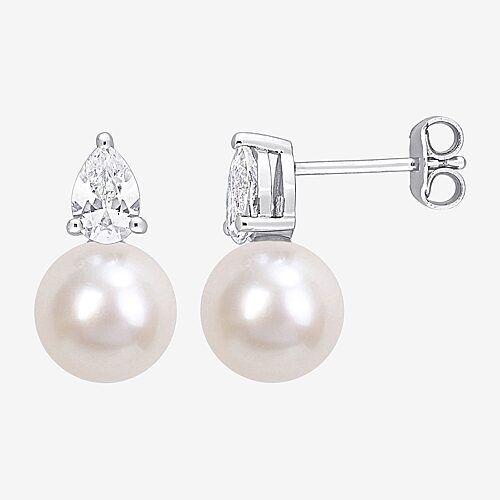 Click here for White Cultured Freshwater Pearl Sterling Silver 15... prices