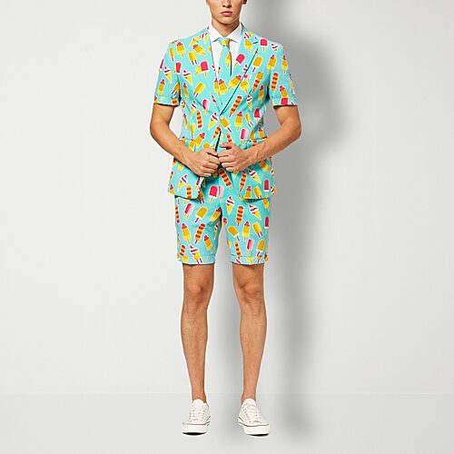 Click here for Opposuits Mens 3-pc. Suit Set  38 Regular  Blue prices