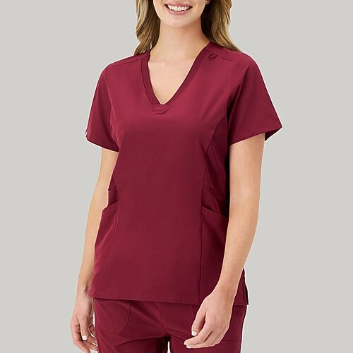 Click here for Hanes Womens V Neck Short Sleeve Tag Free Scrub To... prices