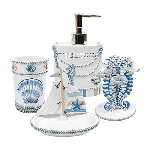 Click here for Sweet Home Collection Beach Life 4-pc. Bath Access... prices