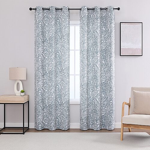 Click here for Regal Home Hardy Grommet Top Blackout Set of 2 Cur... prices