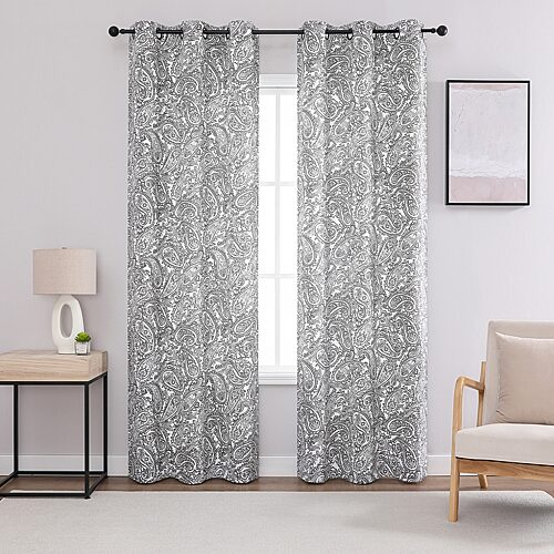 Click here for Regal Home Hardy Grommet Top Blackout Set of 2 Cur... prices