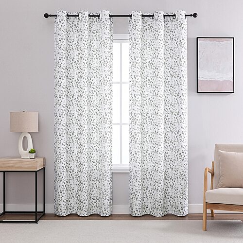 Click here for Regal Home Colin Grommet Top Blackout Set of 2 Cur... prices
