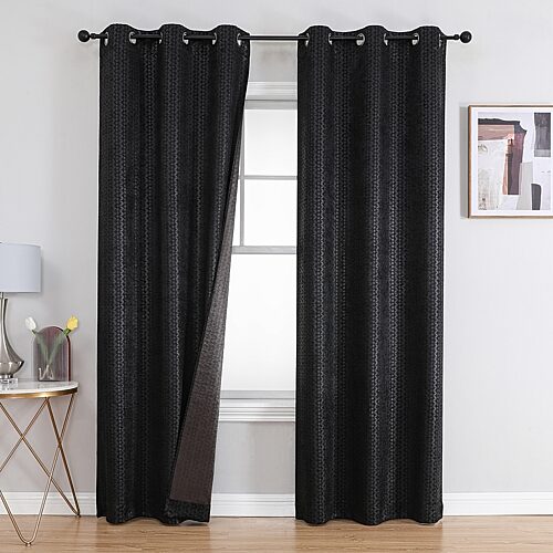 Click here for Regal Home Callisto Grommet Top Blackout Set of 2... prices