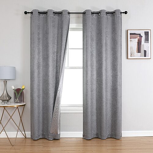 Click here for Regal Home Callisto Grommet Top Blackout Set of 2... prices