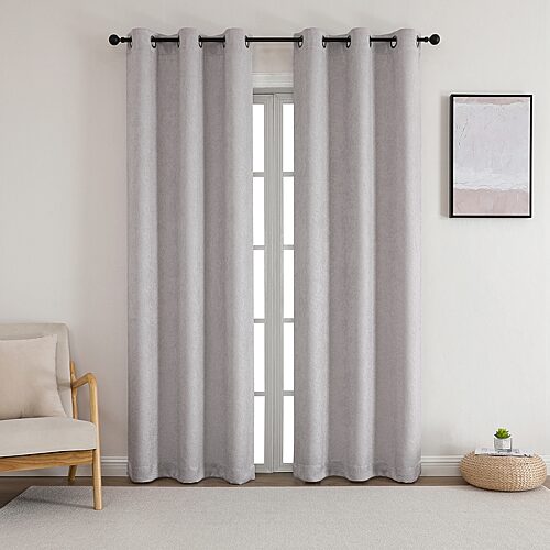 Click here for Sarah Grommet Top Blackout Set of 2 Curtain Panel... prices