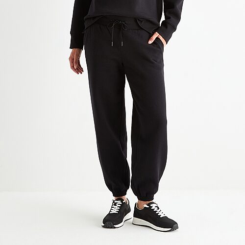 Click here for Xersion Womens Super Soft Fleece Jogger  Small  Bl... prices