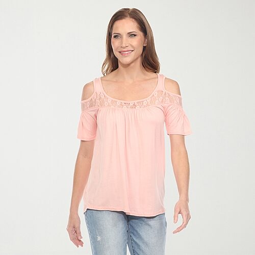 Click here for White Mark Womens Round Neck Short Sleeve Blouse... prices
