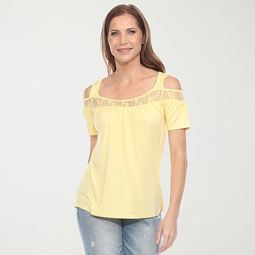 Click here for White Mark Womens Round Neck Short Sleeve Blouse... prices