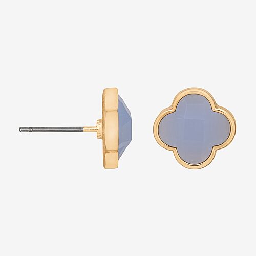 Click here for Bijoux Bar Delicates 10.4mm Clover Stud Earrings... prices