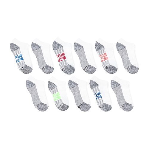 Click here for Hanes Little & Big Kid Boys 11 Pair No Show Socks... prices