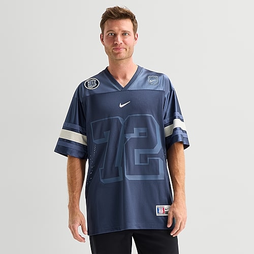 Click here for Nike Mens V Neck Short Sleeve Jersey  X-large  Blu... prices