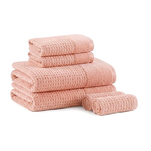 Click here for Madison Park Spa Waffle Jacquard Luxury Combed Cot... prices