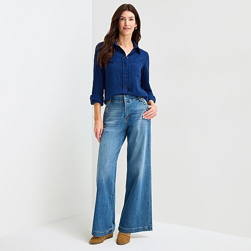 Click here for St. Johns Bay Womens High Rise Regular Fit Jean  8... prices