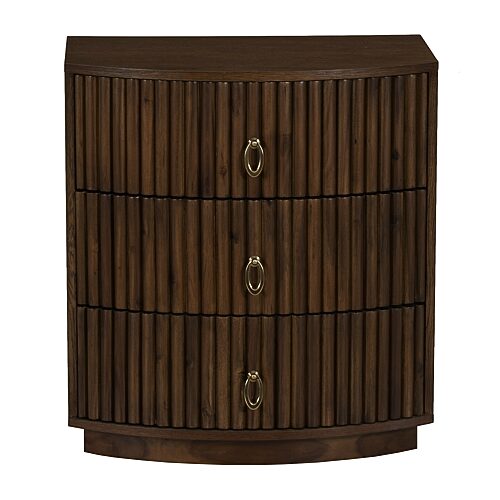 Click here for Linon Chantel 3 Drawer Nightstand  One Size  Brown prices