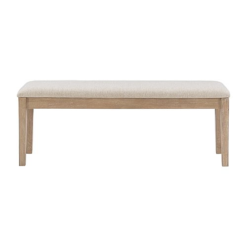 Click here for Linon Drury Natural Upholstered Bench  One Size  W... prices