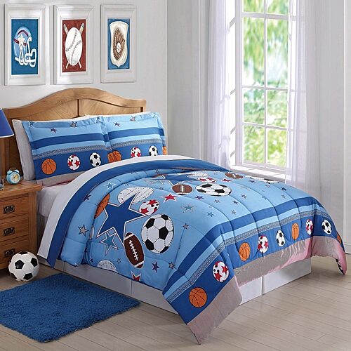 Click here for My World Sports & Stars Comforter Set prices