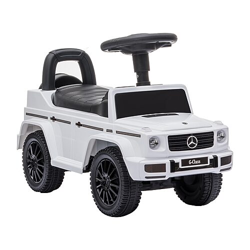 Click here for Mercedes Gwagon Push Car White Ride-On Car  One Si... prices