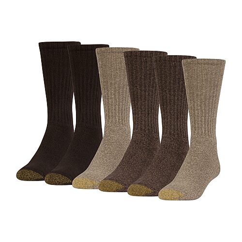 Click here for Gold Toe Harrington Mens 6 Pair Big and Tall Crew... prices
