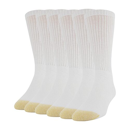Click here for Gold Toe Harrington Mens 6 Pair Crew Socks  10-13... prices