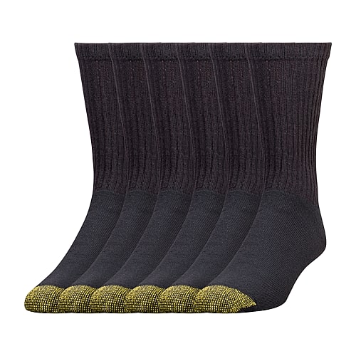 Click here for Gold Toe Athletic Sport Mens 6 Pair Big and Tall C... prices