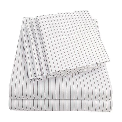 Click here for Sweet Home Collection Pinstripes Printed Sheet Set... prices
