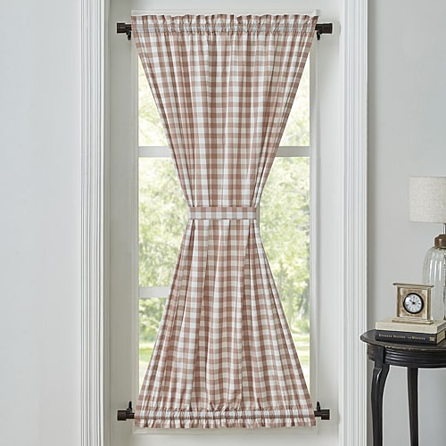 Click here for Vhc Brands Annie Check Light-Filtering Rod Pocket... prices