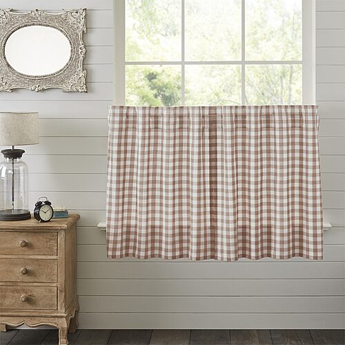 Click here for Vhc Brands Annie Check 2-pc. Rod Pocket Window Tie... prices