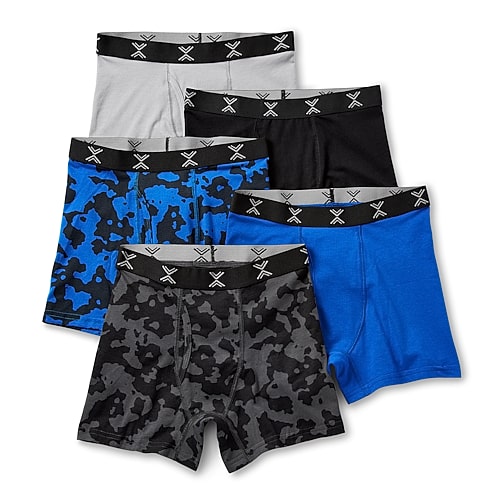 Click here for Xersion Boys 5 Pack Boxer Briefs 340089  Medium  B... prices