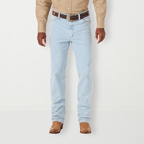 Click here for Wrangler Mens Cowboy Cut Stretch Fabric Slim Fit J... prices