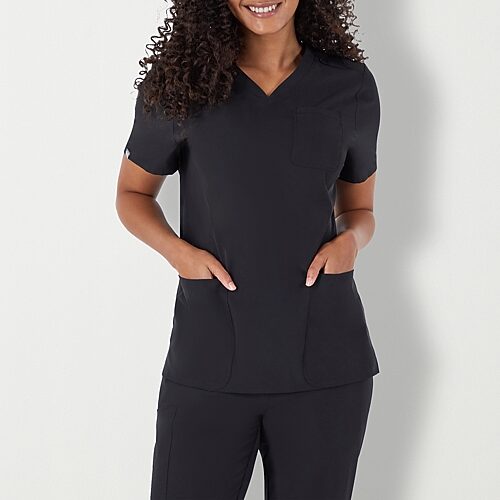 Click here for Hanes Womens V Neck Short Sleeve Tag Free Moisture... prices