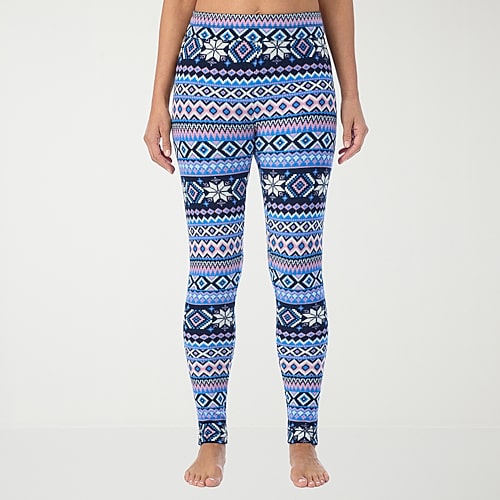 Click here for Cuddl Duds Fleecewear Tag Free Thermal Legging  X-... prices