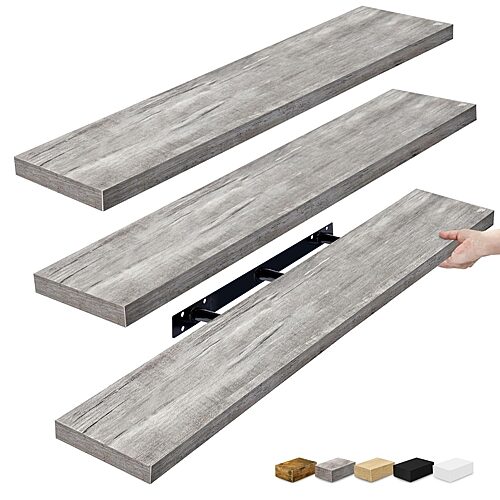 Click here for Sorbus 3 Pack 47 x 9.25 Inch Wall Mounted Floating... prices