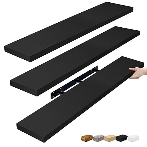 Click here for Sorbus 3 Pack 47 x 9.25 Inch Wall Mounted Floating... prices