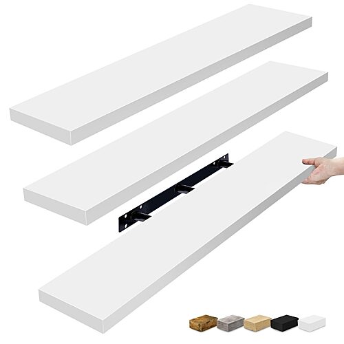 Click here for Sorbus 3 Pack 47 x 9.25 Inch Wall Mounted Floating... prices