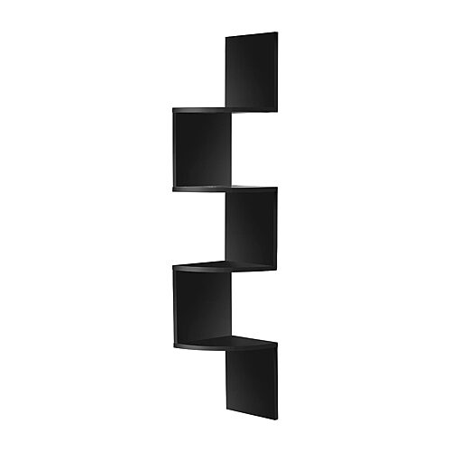 Click here for Sorbus 5 Tier Zig Zag Floating Corner Wall Bookshe... prices