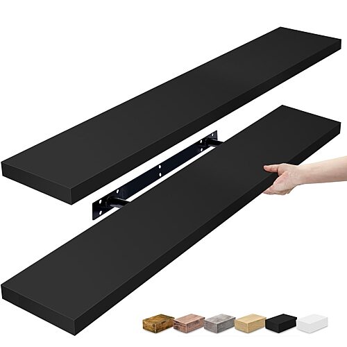 Click here for Sorbus 35 Floating Wall 2-Shelf with Baskets  One... prices