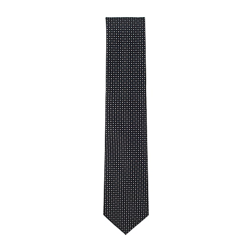 Click here for Haggar Dot Grid Tie  One Size  Black prices