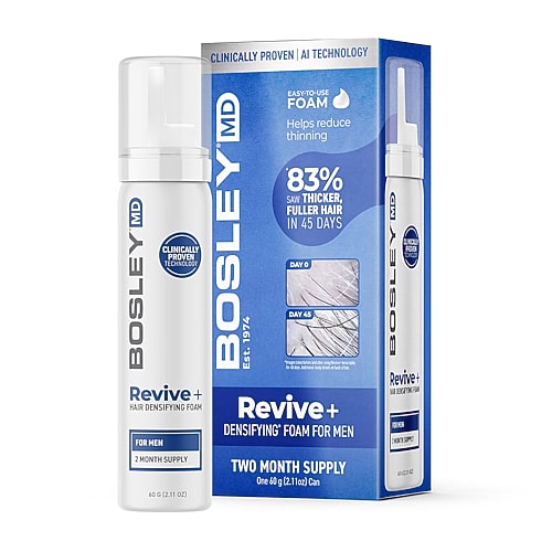 Click here for BosleyMD Mens Revive + Foam Hair Mousse 2.1 oz.  O... prices