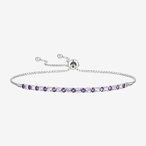 Click here for Gemstone Sterling Silver Bolo Bracelet  One Size... prices