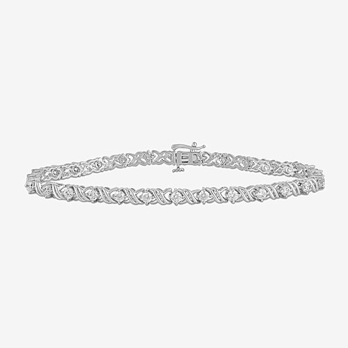 Click here for Womens 2 CT. Lab Grown White Diamond 10K Gold Tenn... prices