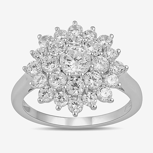 Click here for (G / I1) Womens 2 CT. Lab Grown White Diamond 10K... prices