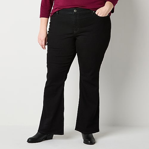 Click here for St. Johns Bay Secretly Slender Womens Mid Rise Boo... prices