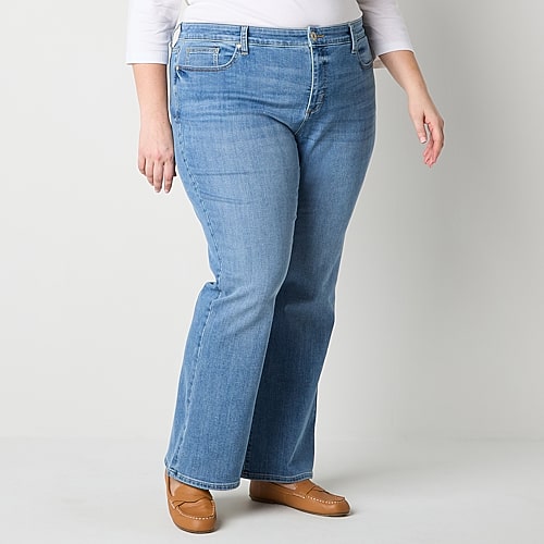 Click here for St. Johns Bay Secretly Slender Womens Mid Rise Boo... prices