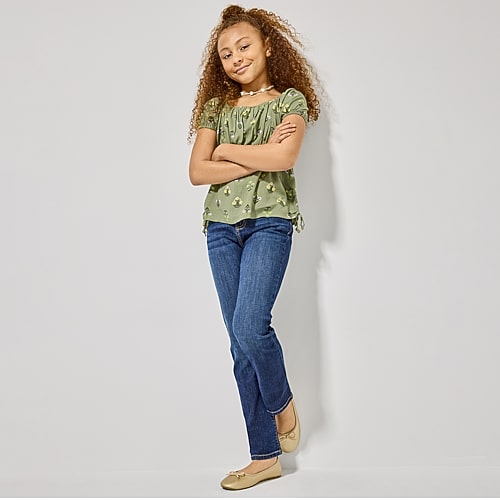 Click here for Thereabouts Little & Big Kid Girls Adjustable Wais... prices